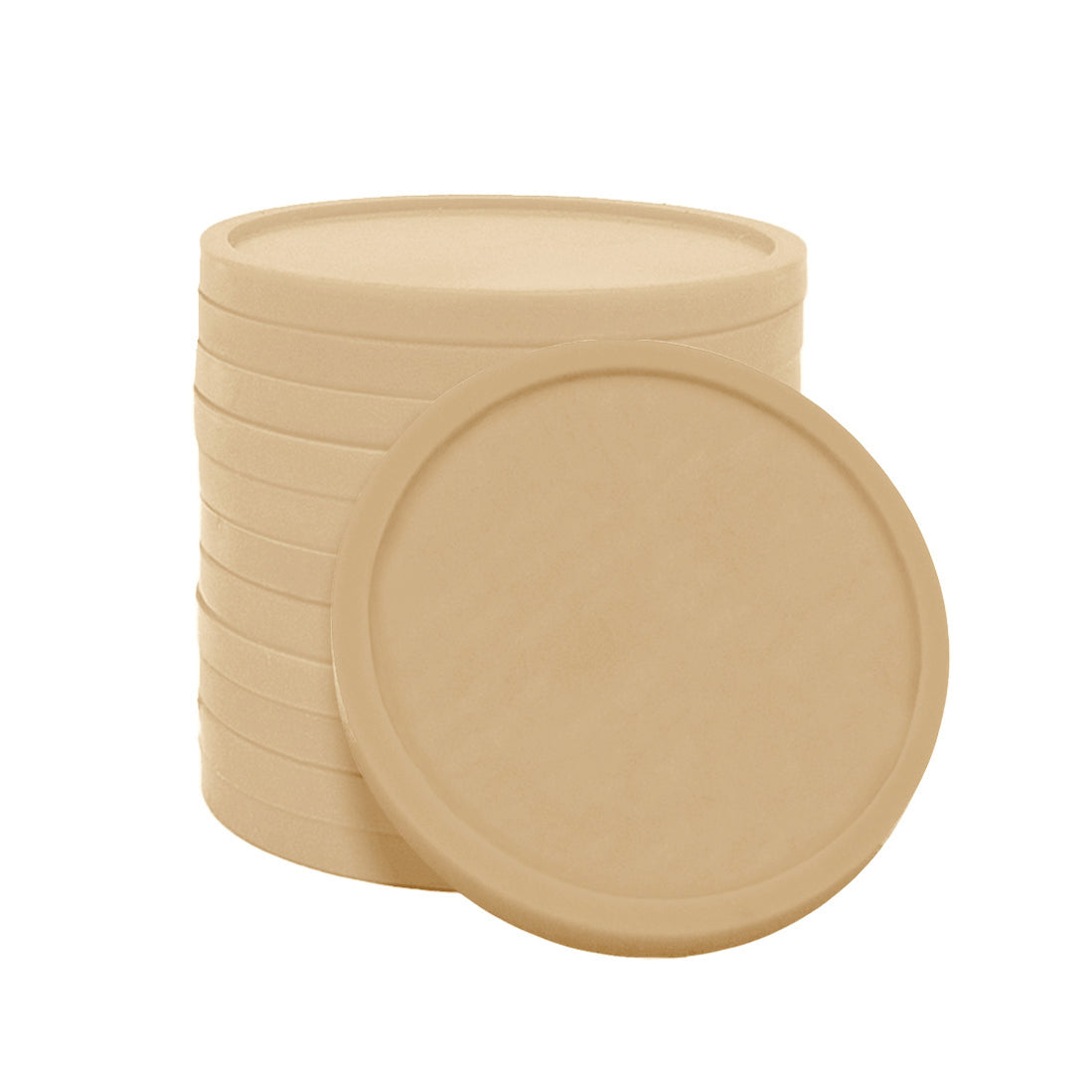 Beige Round Reward Tokens | CombiCraft Australia