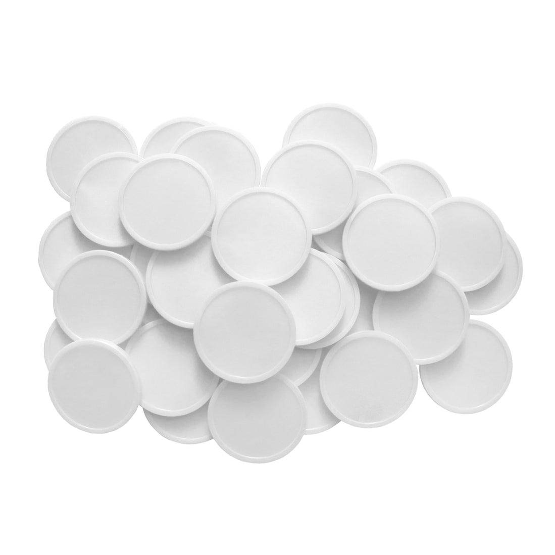 White Round Reward Tokens | CombiCraft Australia