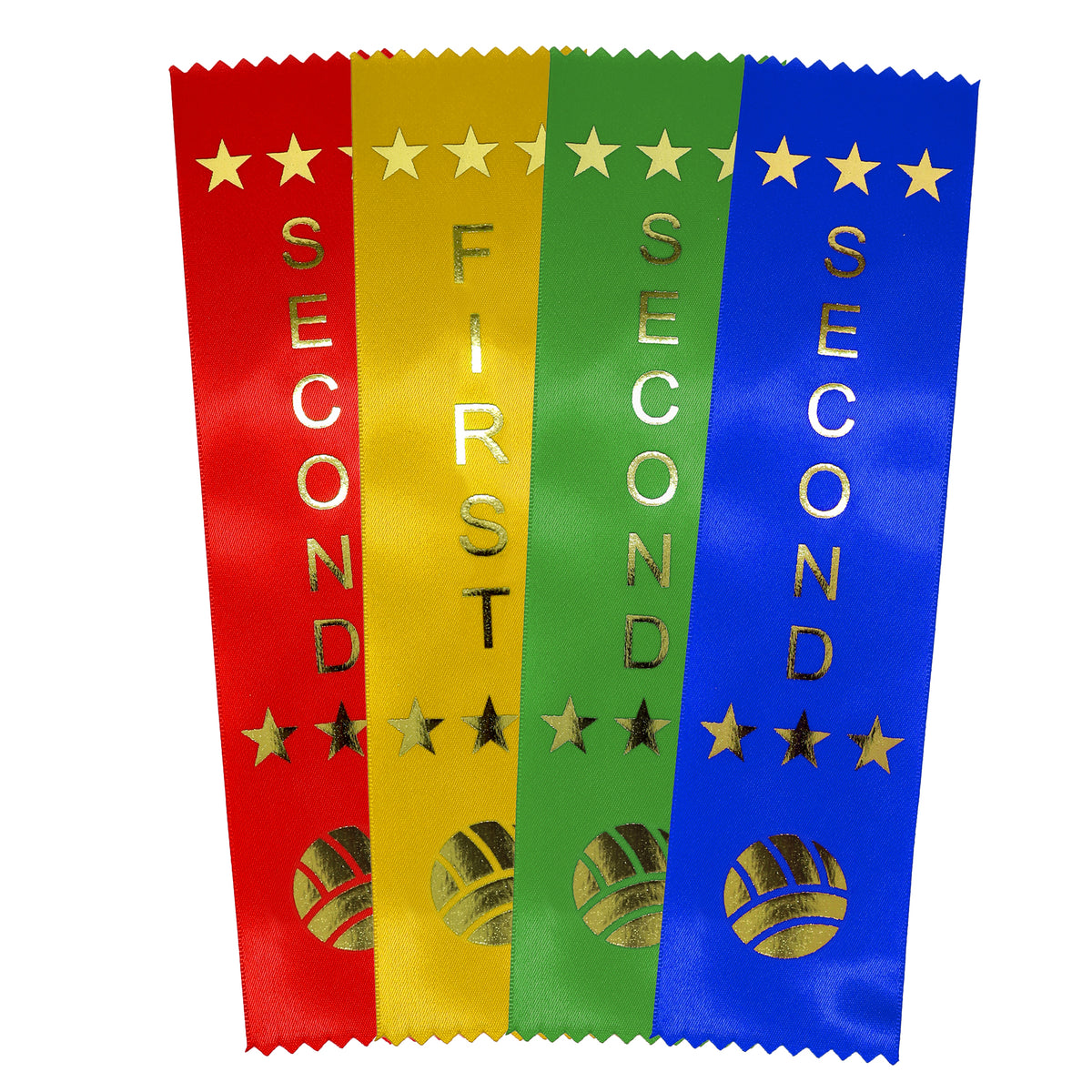 Award Ribbon Second Place Netball | CombiCraft Australia