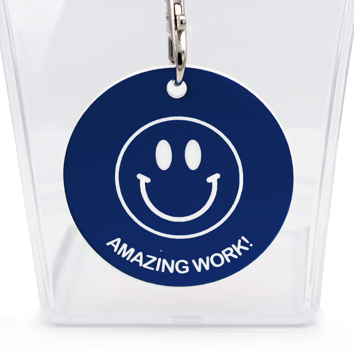 Red Acrylic Medal 'Amazing Work' | Reward Medals | CombiCraft