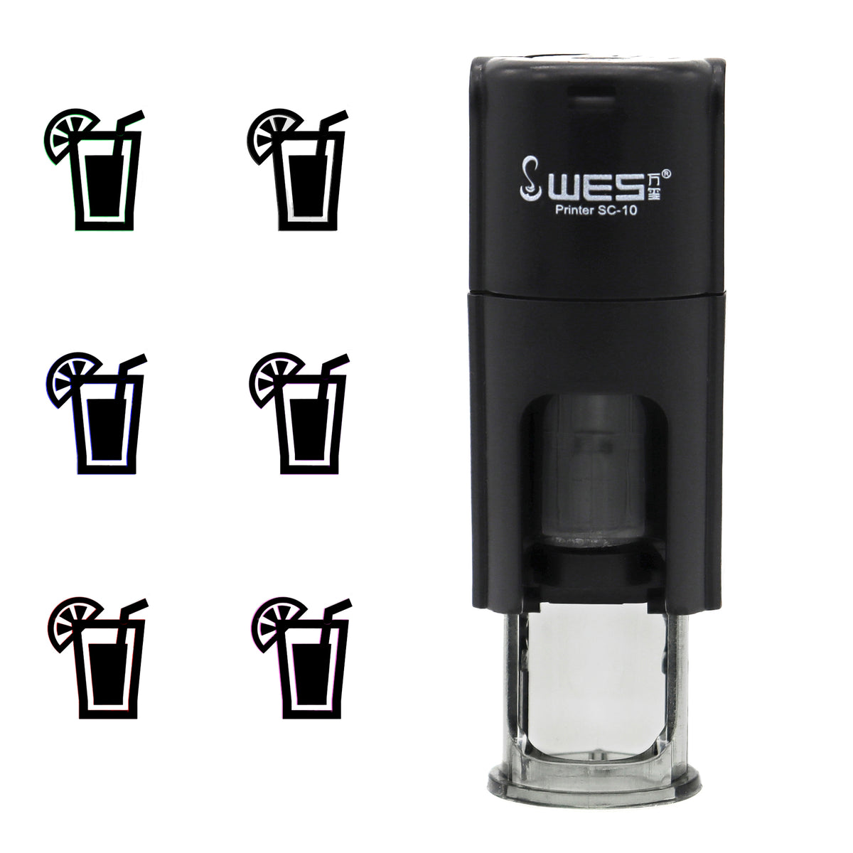 Self Inking Cocktail Stamp | Teacher Stamp | Loyalty Stamp