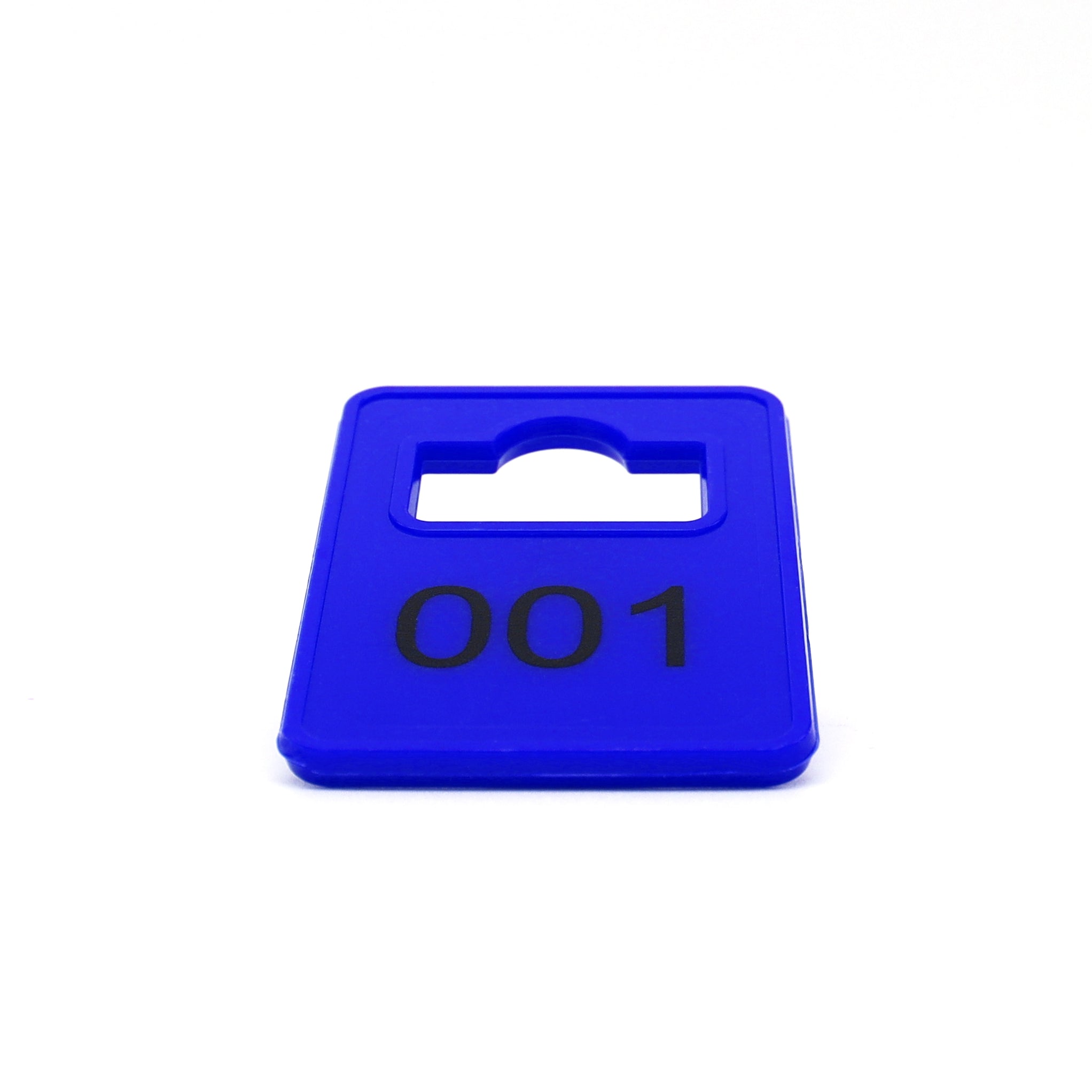 Tiffany Cloakroom Tags Blue | Garderobe Tags | CombiCraft