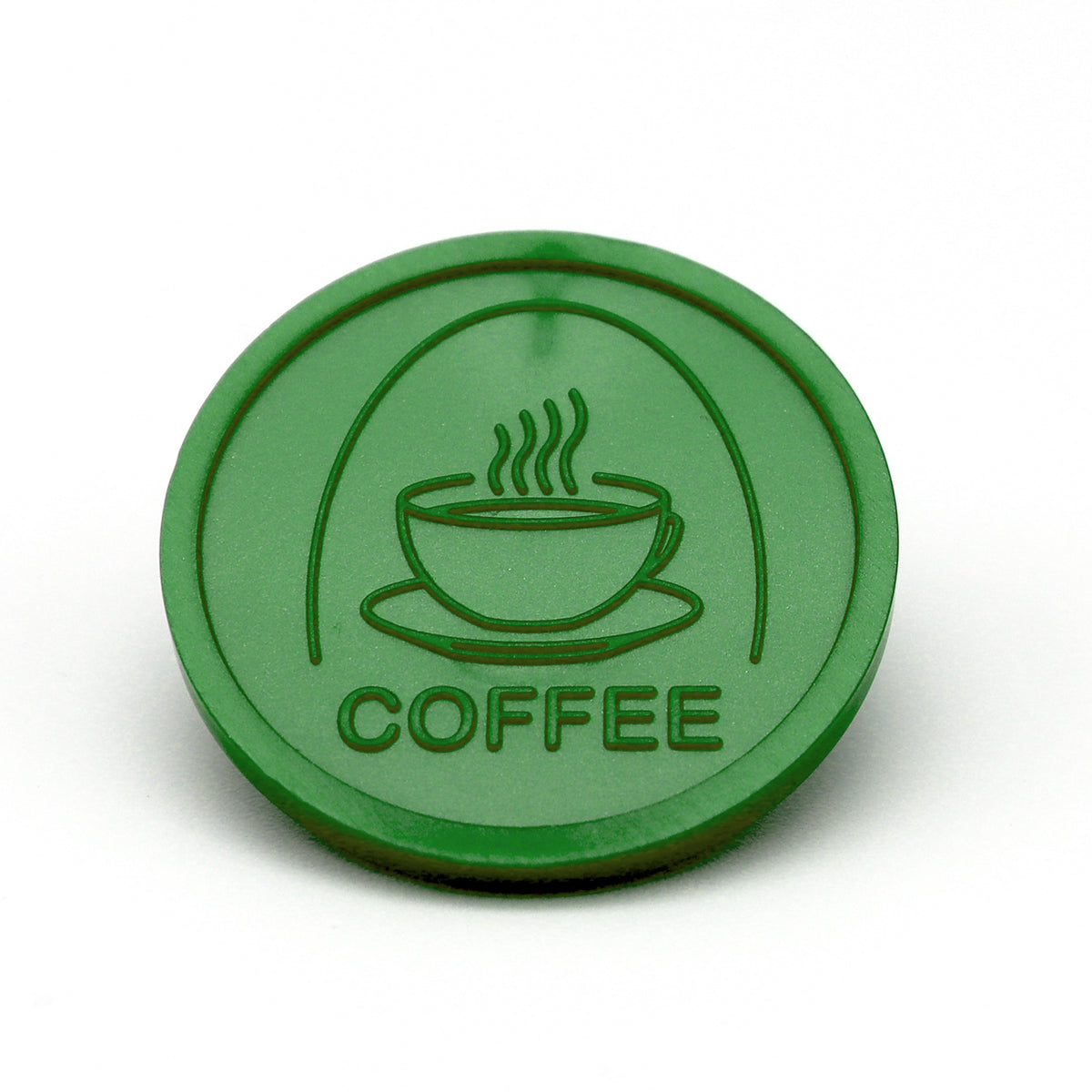 Green Coffee Drink Tokens | CombiCraft Australia