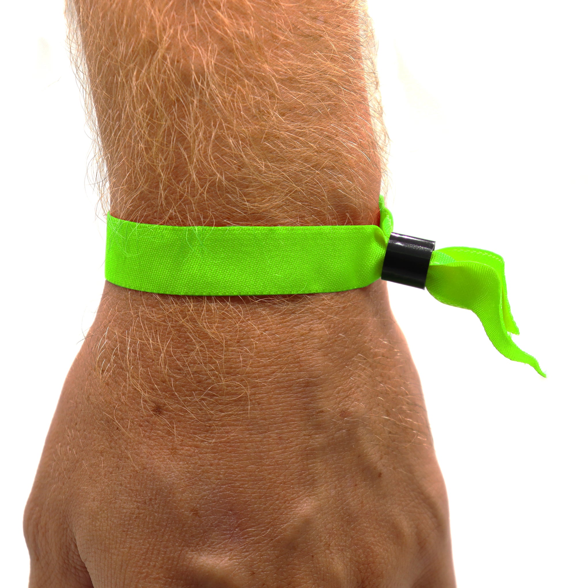 Shop Green Plain Fabric Wristbands Online
