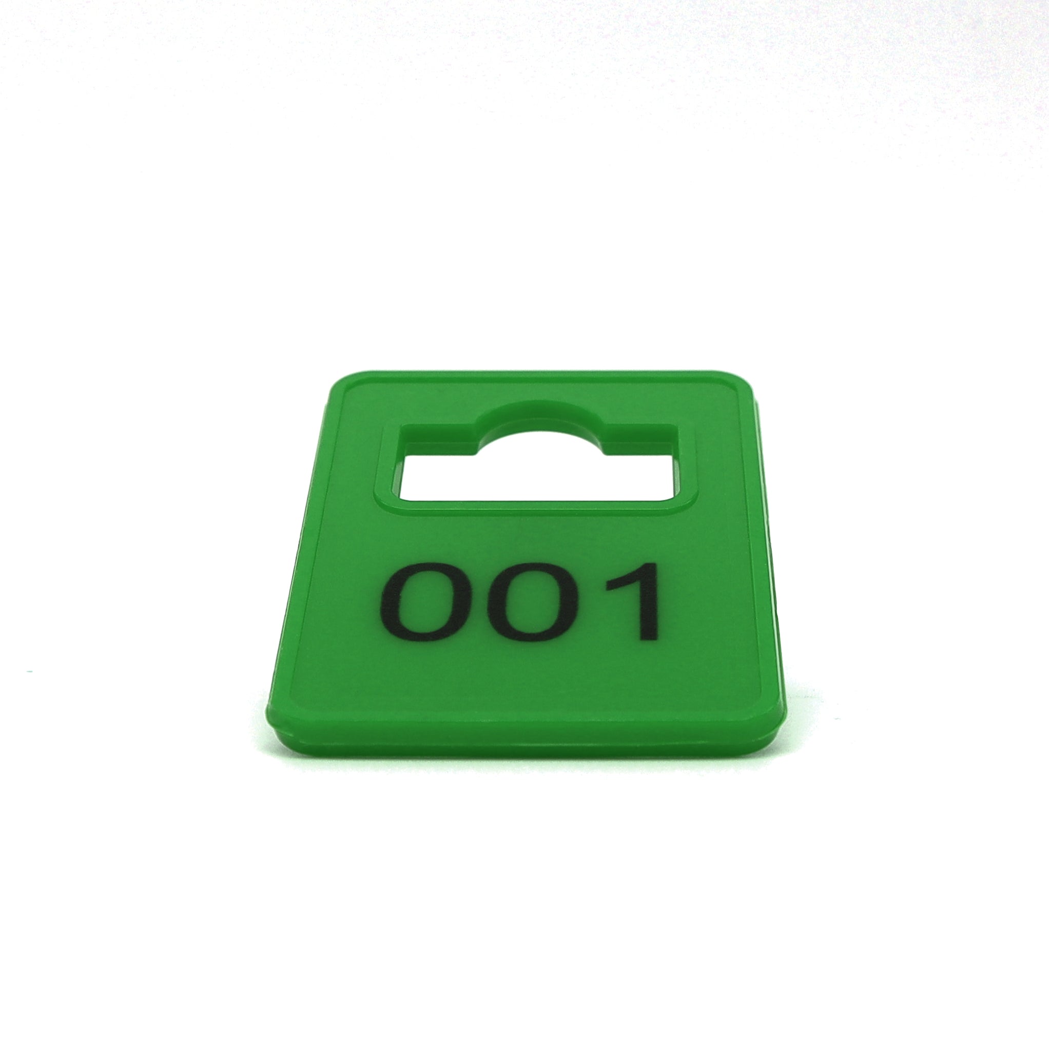 Tiffany Cloakroom Tags Green | Garderobe Tags | CombiCraft
