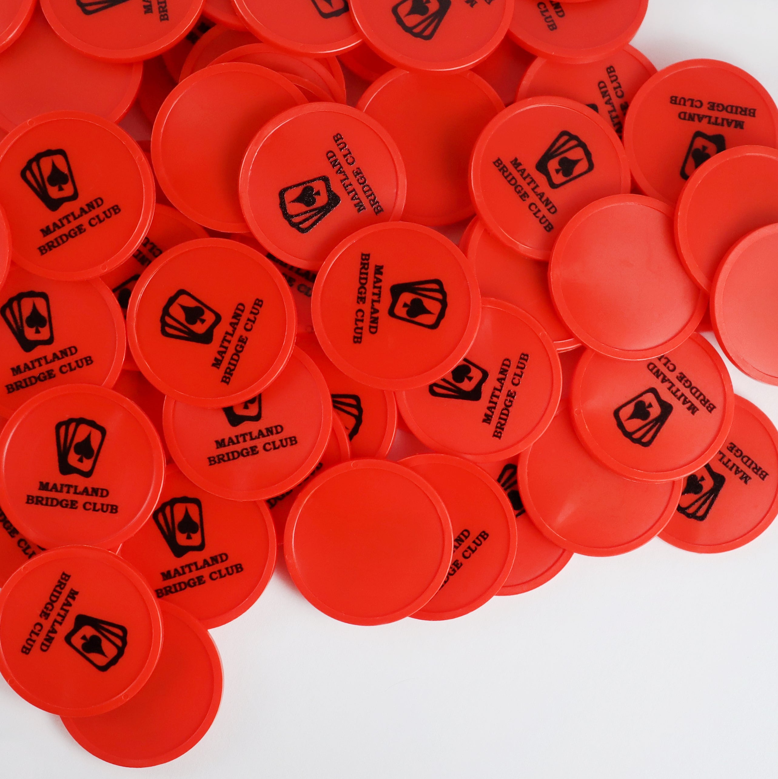 Custom Printed Plastic Event Tokens | Branded Food and Drink Tokens