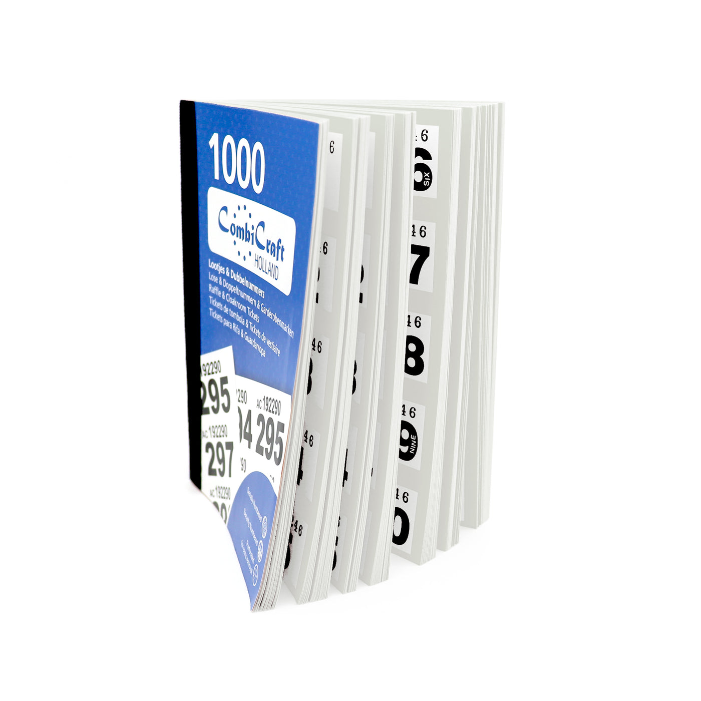 Raffle Tickets Pink | Double Tickets | CombiCraft