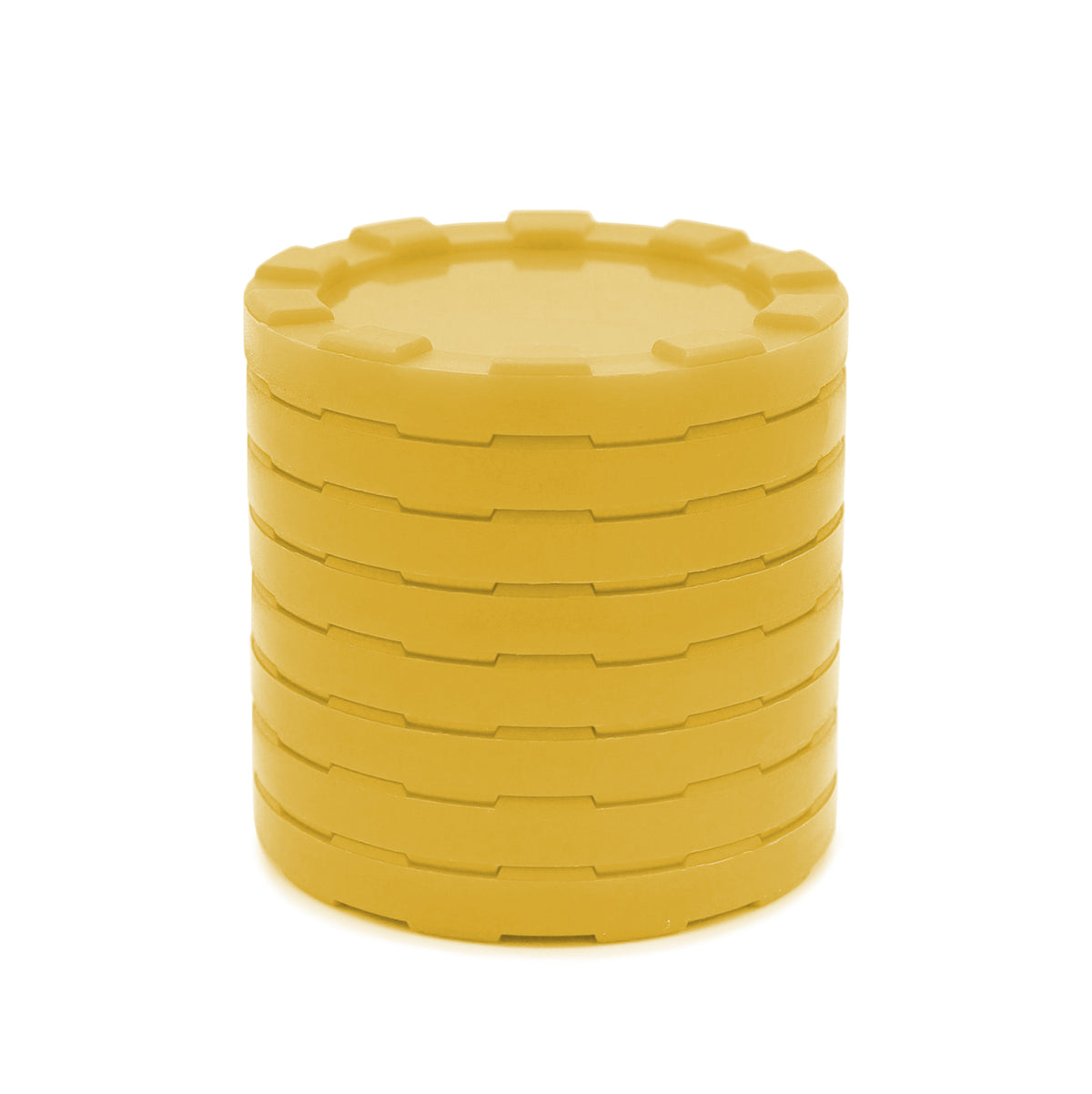 Outlet Yellow Stackable Tokens | CombiCraft Australia