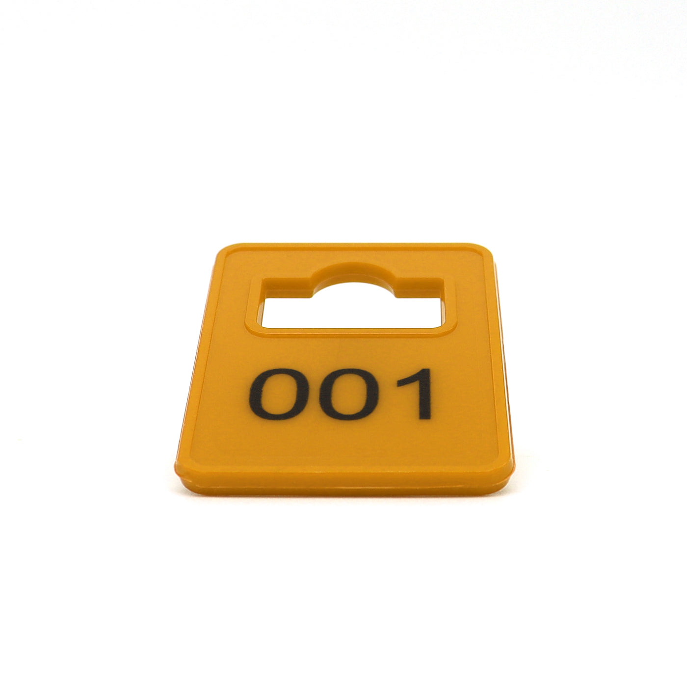 Tiffany Cloakroom Tags Yellow | Garderobe Tags | CombiCraft