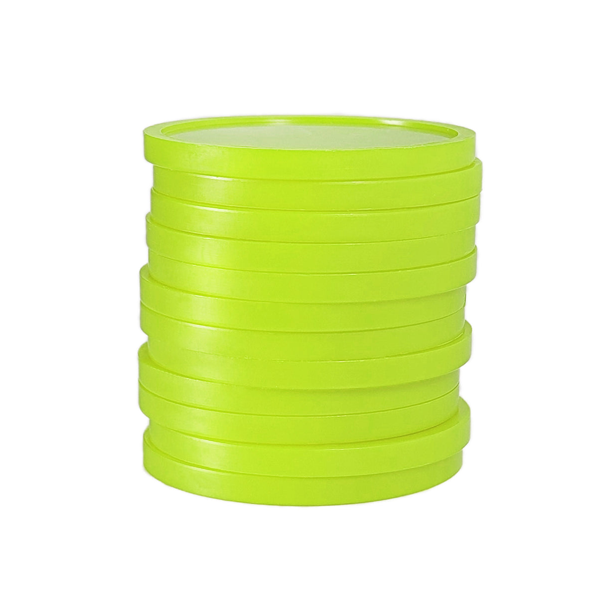 Neon Yellow Round Reward Tokens | CombiCraft Australia